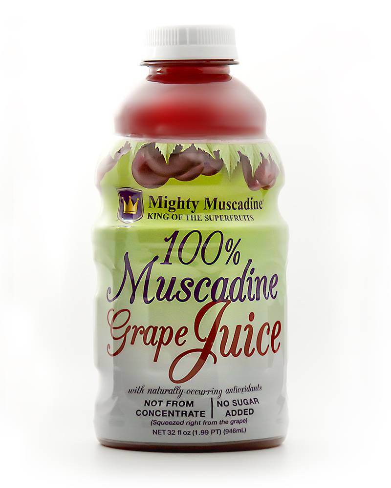 Mighty Muscadine Grape Juice. case of 12, 32 oz bottle – Pinenvine